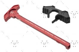 Strike Latchless Charging Handle for .223/5.56 - Red & Polymer ISO ...